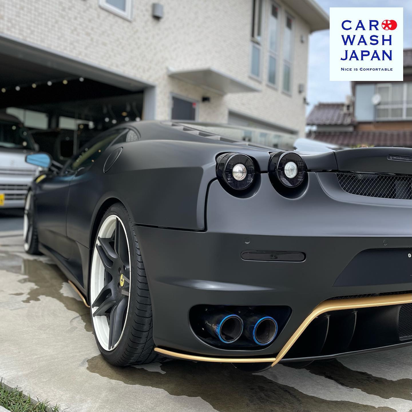 フェラーリF430のフルラッピング、完成編です。Ferrari F430 for full wrap final | CAR WASH ...