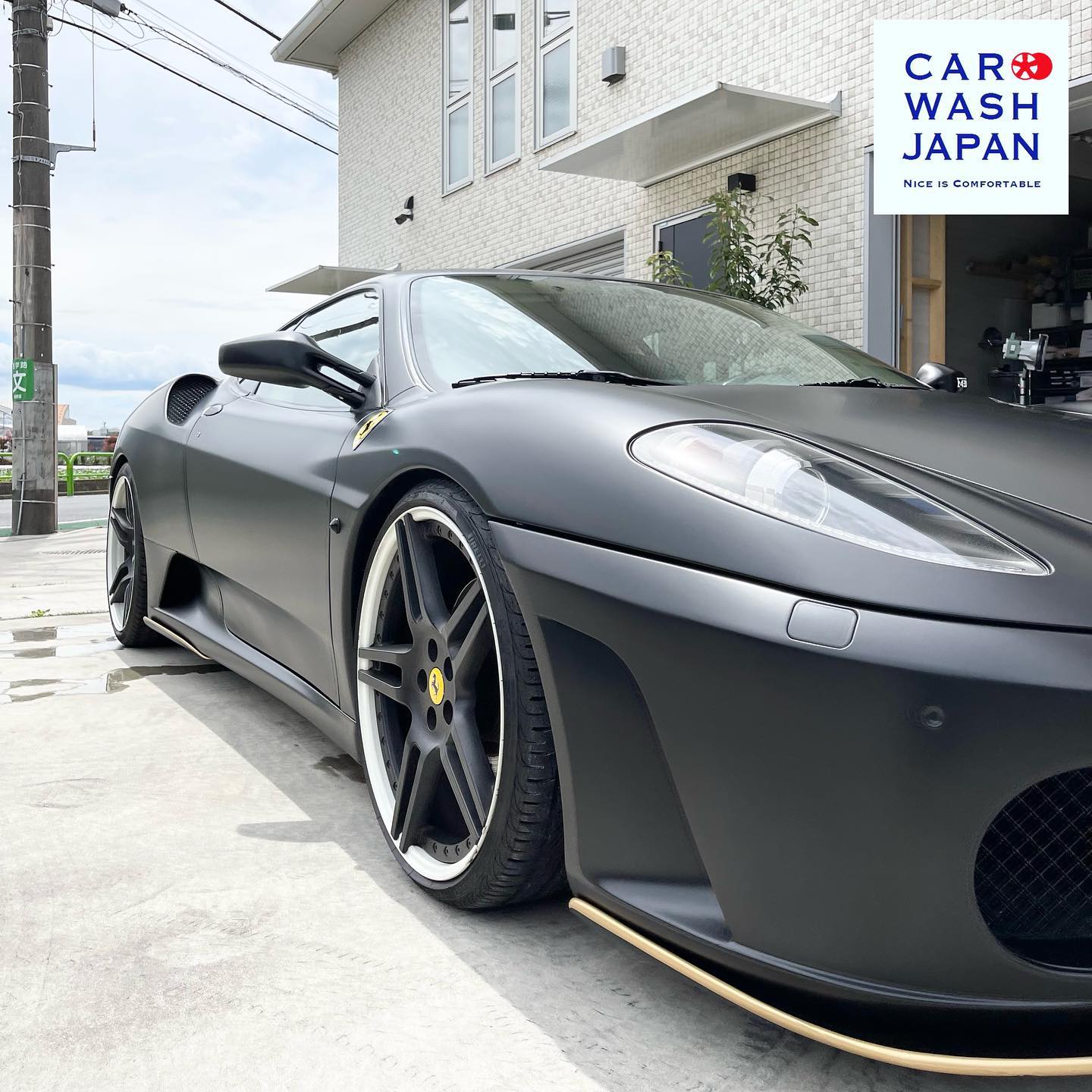 フェラーリF430のフルラッピング、完成編です。Ferrari F430 for full wrap final | CAR WASH ...