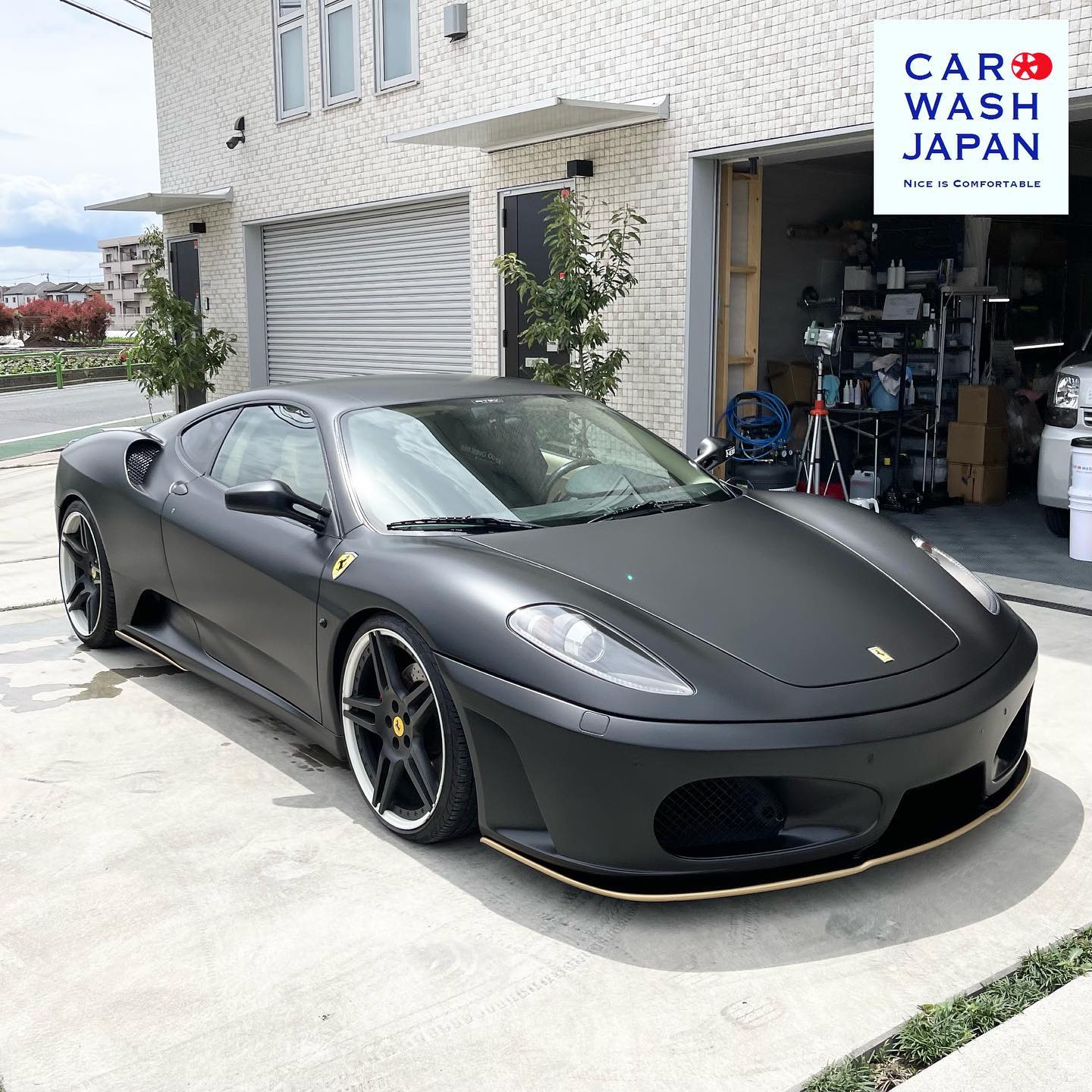 フェラーリF430のフルラッピング、完成編です。Ferrari F430 for full wrap final | CAR WASH ...